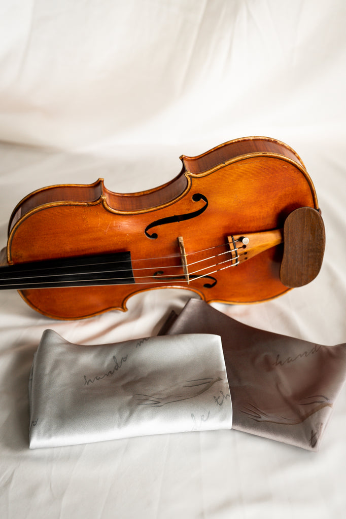 Silk Instrument Wrap - Pure Mulberry Silk – Leatherwood Bespoke Rosin