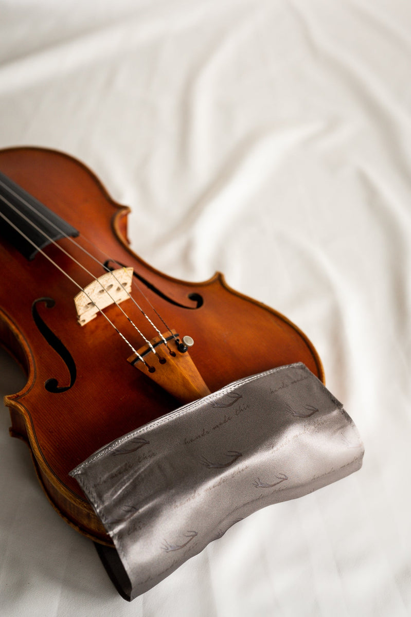 Chinrest Cover - Pure Mulberry Silk – Leatherwood Bespoke Rosin